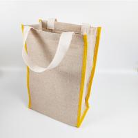 China 34cm Straps Cotton Canvas Tote Bag 20*10*32.5cm Sustainable for sale