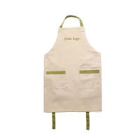 China Denim Printed Waterproof Cooking Apron 65% Polyester for sale