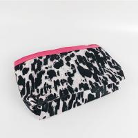 China Leopard Printed Polyester Makeup Bag for sale