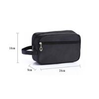 China Men'S Makeup Kit Bags Private Label Hasp Closure Cosmetic Toiletry Bags for sale