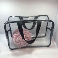 China Waterproof Clear PVC Toiletry Bag 30*12*22cm For Beach Swim for sale