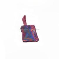 China Fashion Holographic PU Makeup Kit Bags 20*12cm Zipper Closure for sale