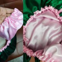 China Fashion Ruffles Satin Personalized Pillow Cases 40*26 Inches Double Layer for sale