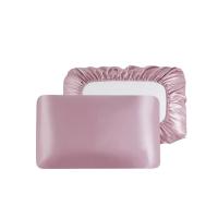 China Fashion Ruffles Satin Personalized Pillow Cases 40*26 Inches Double Layer for sale