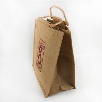 China Fashion Reusable Grocery Jute Burlap Bag Mulitifunctional for sale