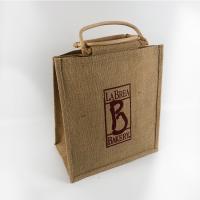 China Fashion Reusable Grocery Jute Burlap Bag Mulitifunctional for sale