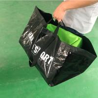 China Recycled Polypropylene Woven Shopping Bag CMYK Offset Printing for sale