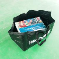 China Recycled Polypropylene Woven Shopping Bag CMYK Offset Printing for sale
