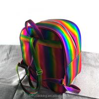China Waterproof School Travel Pet PU Leather Backpack 20-35L capacity for sale