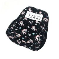 China Unisex Soft 600D Polyester Backpack Animal Prints Zipper Hasp Closure for sale
