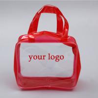 China Offset Printing UV Coating Plastic PVC Cosmetic Bags Candy Packaging for sale