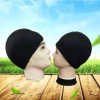 China Fashion 100% Spandex Swimming Sleeping Hair Bonnets 12 Inches for sale