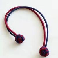 China Wholesale Different Styling Hair Ties With Different Accessories Parts Elastic Rope Knoctted Band for sale