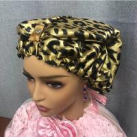 China Daily Silky Satin Sleeping Hair Bonnets 26*56cm Opp Bag Packing for sale