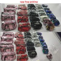 China Sport Shopping Bling Sequined Waist Travel Toiletry Bag OPP Bag Packing for sale