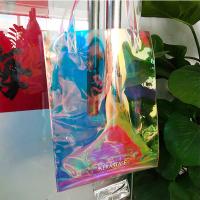 China All Season TPU PVC Holographic Clear Tote Bag Glossy Lamination for sale
