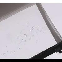 China Self Adhesive PVC Plastic Bags 5*24cm 13*16cm Frosted EVA Zipper Bag for sale