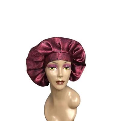 China 100% Polyester Satin Sleep Turban for sale