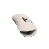 China Unisex PU Leather Brush Pouch With String Closure 50g-100g for sale