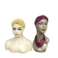 China Sport Running Yoga Reusable Elastic Turban Band 100% Satin Turban Headband for sale