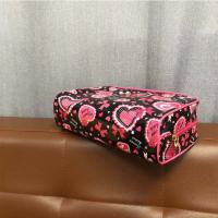 China Unisex Poly Lining Cosmetic Makeup Bags Reusable Cosmetic Organizer Bag for sale