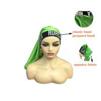 China Spandex Extended Sleeping Hair Bonnets OEM Hair Cover Cap For Sleeping for sale