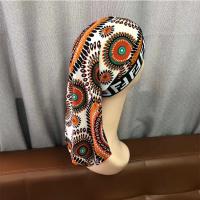 China Spandex Extended Sleeping Hair Bonnets OEM Hair Cover Cap For Sleeping for sale