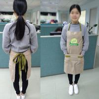 China Multi Purpose Waterproof Cooking Apron Cotton Canvas Aprons With Adjustable Strap for sale