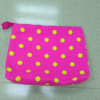 China Canvas PU Cosmetic Makeup Bags for sale