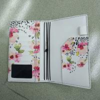 China 500g PU Book Case Cover Golf Scorecard Holder With Pen Holder for sale