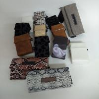 China Felt Fabric Coin And Card Purse 4.25