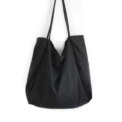 China 100% Cotton Canvas Shopping Grocery Bags Polyester Lining Button Closure for sale