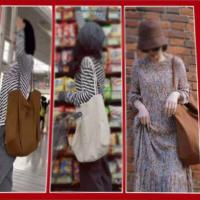 China Travel Reusable Canvas Tote Bags Snap Closure With Two Soft Handle for sale