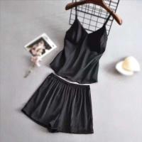 China Soft Polyester Lining Silk Satin Pyjamas Night Robe For Women for sale