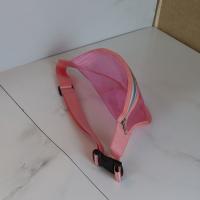 China Pink PVC Crossbody Toiletry Bags for sale