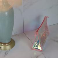 China Transparent Pink PVC Hologram Makeup Bag 25*15* 5cm For Shopping Sport for sale