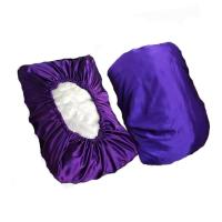 China Customized Washable Double Layer Silky Satin Pillow Case 20x26