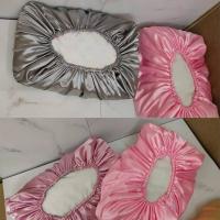 China Customized Washable Double Layer Silky Satin Pillow Case 20x26