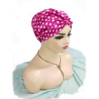China Customized Muslim Styling Satin Turban Bonnet For Sleeping for sale