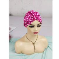 China Customized Muslim Styling Satin Turban Bonnet For Sleeping for sale