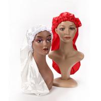 China Seal moisture Satin Sleeping Hair Bonnets For Hair Braid for sale