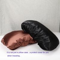 China Soft Handfeel Reversible Silky Satin Pillow Cover For Sleeping for sale