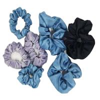 China OEM Silk Hair Scrunchies for sale