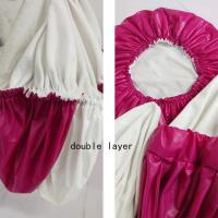 China OEM Satin Polyester And Terry Fabric Waterproof Durag For Shower for sale