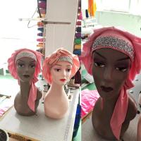 China Customized Adjustable Hair Bonnet for sale