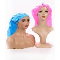 China Women'S Waterproof PVC Shower Cap Bonnets 22.5