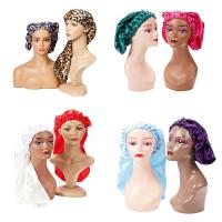 China OEM Seal Moisture Satin Lined Sleeping Hair Bonnets For Hair Braid for sale