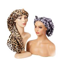 China OEM Seal Moisture Satin Lined Sleeping Hair Bonnets For Hair Braid for sale