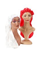 China 22 - 23 Inches Long Silk Sleep Cap For Curly Hair for sale