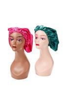 China 22 - 23 Inches Long Silk Sleep Cap For Curly Hair for sale